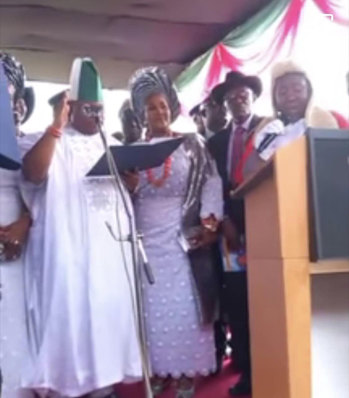 Moment Ademola Adeleke was sworn in as Governor of Osun (video) – P.M. News