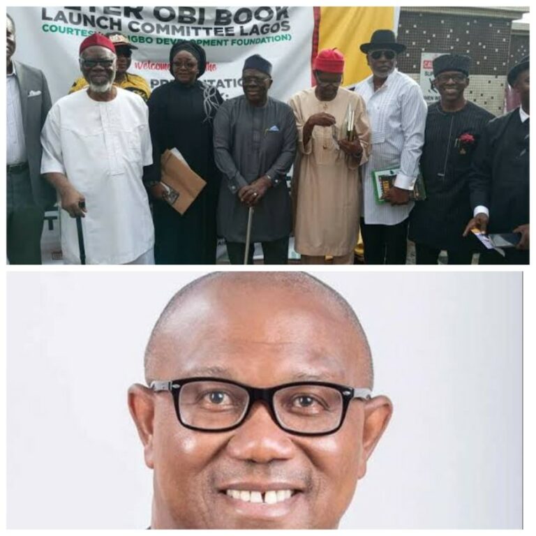 ADF, Afenifere launch book in honour of 'Moses of our time' Peter Obi ...