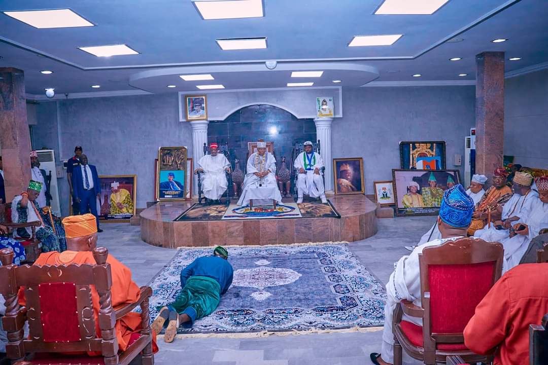 2023: Kwankwaso, Olufemi Ajadi meet Alake of Egbaland - P.M. News