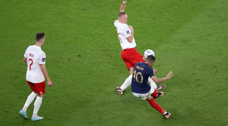 Red-hot Mbappe hits brace as France thrash Poland - P.M. News