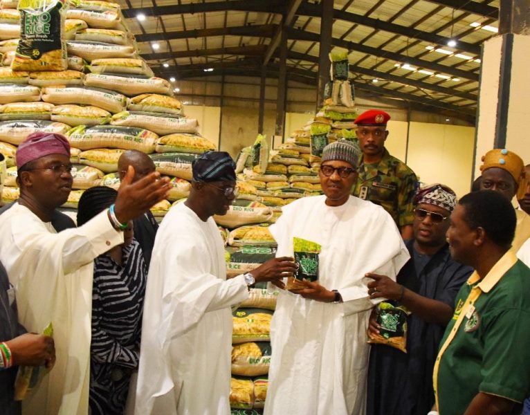 Buhari unveils Imota Rice Mill, biggest in Africa - P.M. News