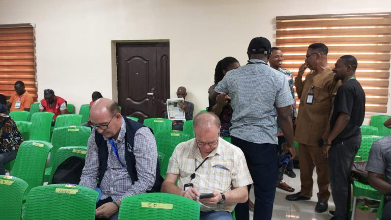 Massive delay at INEC collation center in Lagos - P.M. News