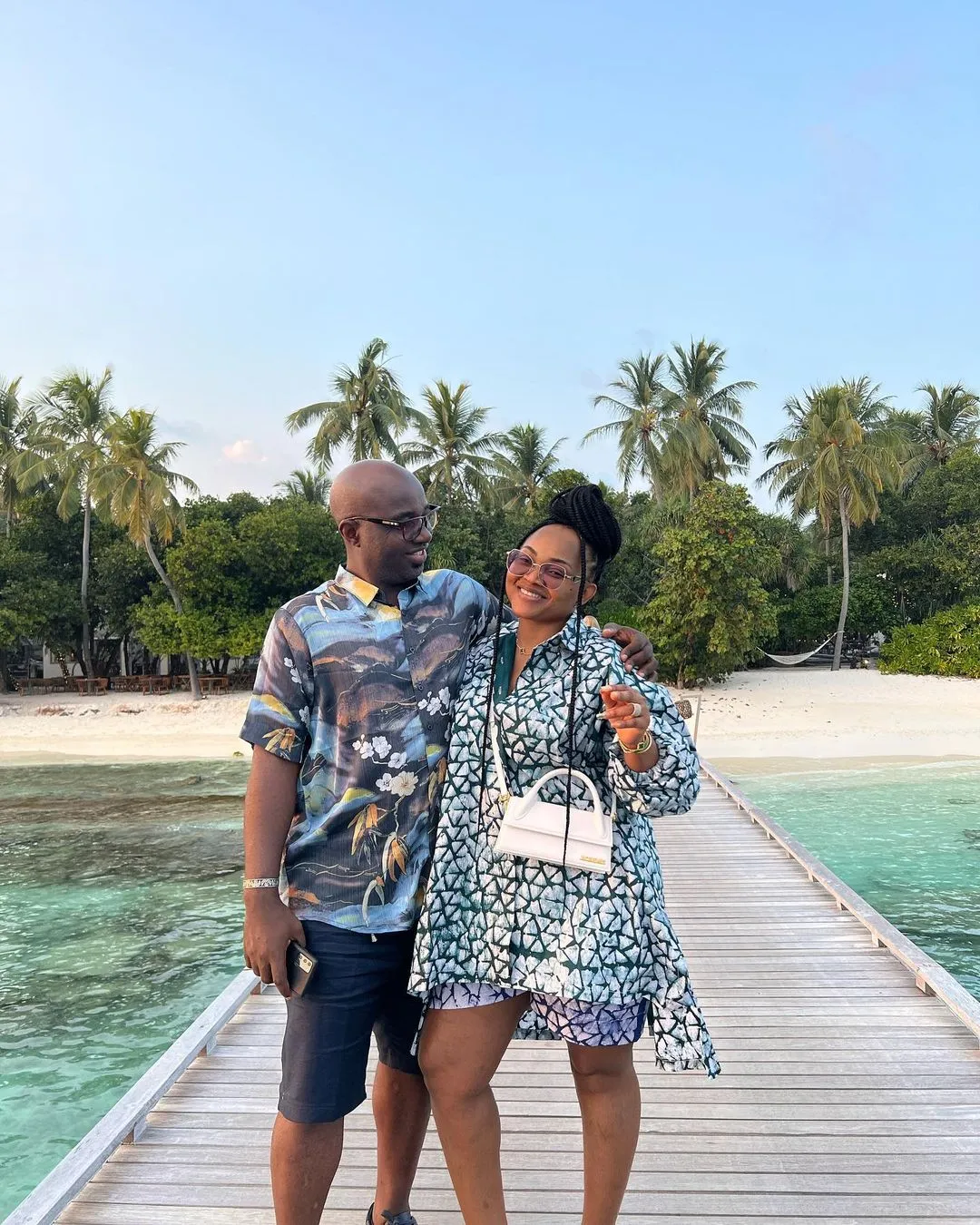 Mercy Aigbe, hubby spend Valentine in Maldives - P.M. News