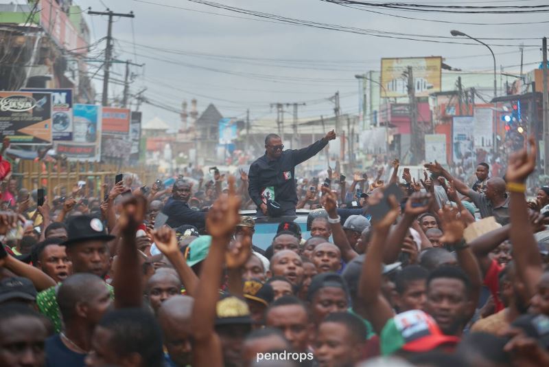 What happened when Peter Obi visited Alaba Market in Lagos today (Video ...