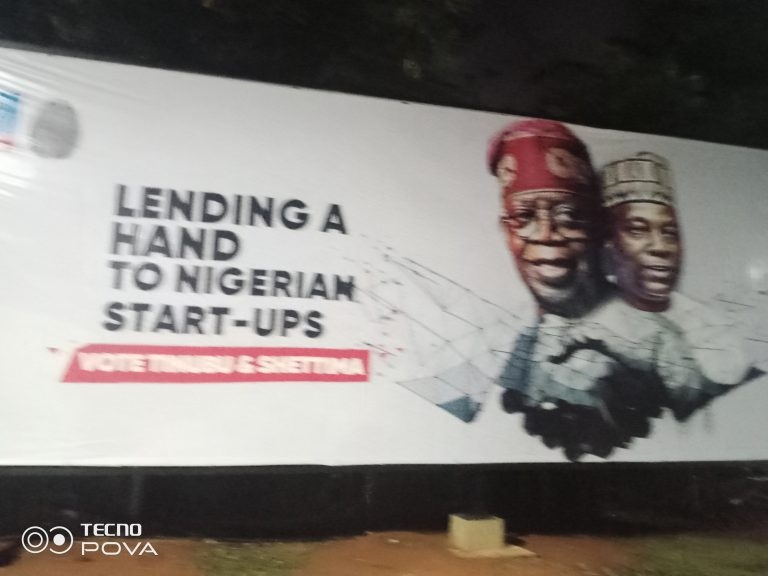 APC dares Obaseki, mounts Tinubu campaign billboards at Benin Airport ...