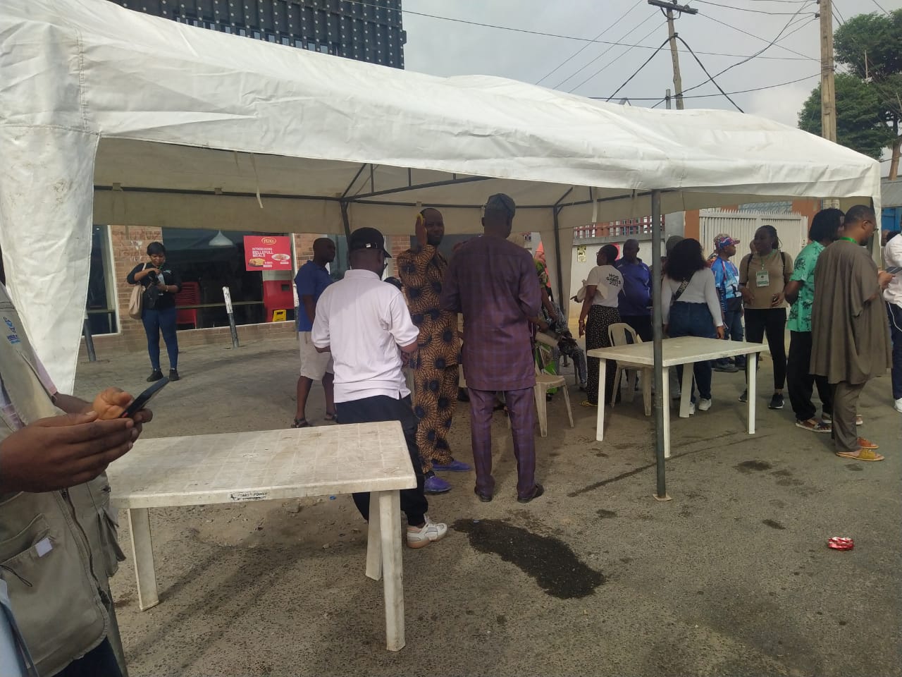 Two hours behind schedule INEC officials not yet at Tinubu's polling unit - P.M. News