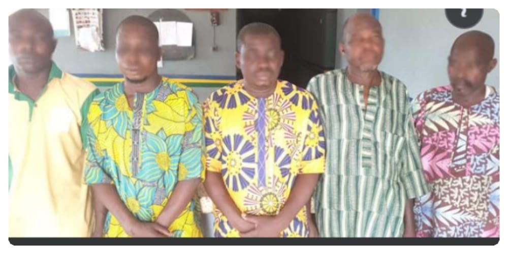 Names, faces of ritualists nabbed in Ogun - P.M. News