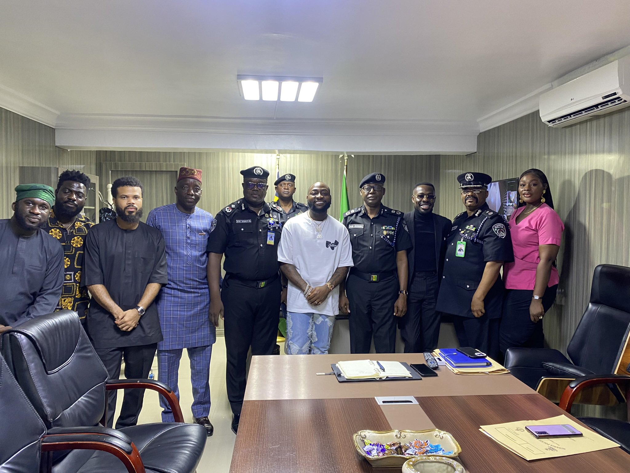 April 23 concert: Davido visits Lagos CP - P.M. News
