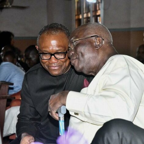 Adebanjo shaped my perception of Nigeria - Peter Obi - P.M. News