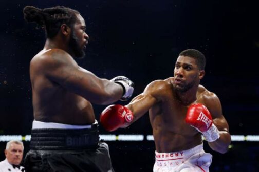 Fans hail Anthony Joshua over come-back win - P.M. News
