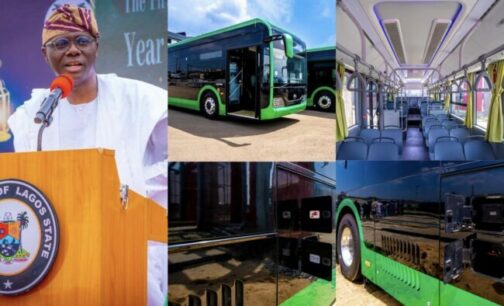 Sanwo-Olu announces arrival of first batch of electric buses in Lagos ...