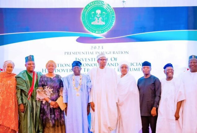 Moment Tinubu was conferred highest national honour of GCFR (Photos) - P.M. News
