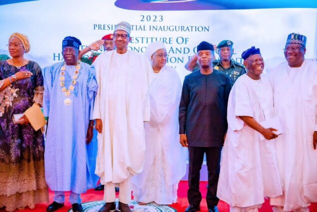 Moment Tinubu was conferred highest national honour of GCFR (Photos) - P.M. News