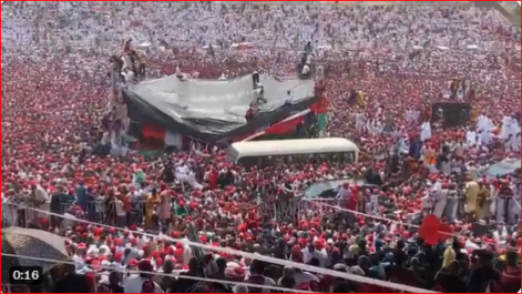 Stage collapses at Kano swearing-in ceremony (Video) - P.M. News