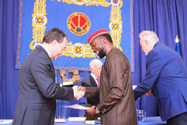 Nigeria's Philip Obaji receives prestigious Jaime Brunet International ...