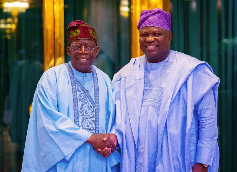 Moment Ambode visited Tinubu in Abuja (Photos) - P.M. News