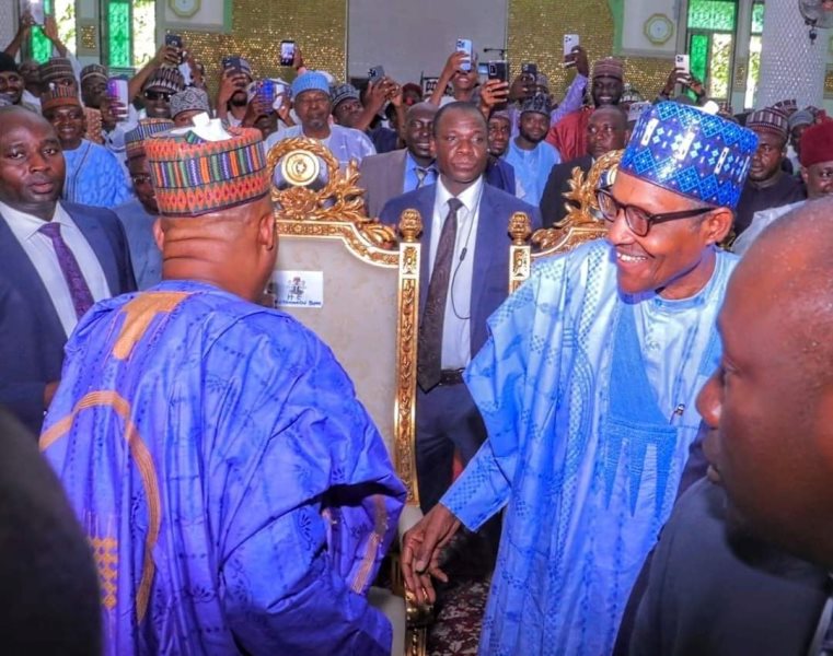 Moment Buhari, Shettima, others stormed Maiduguri for marriage of Gov ... Moment Buhari, Shettima, others stormed Maiduguri for marriage of Gov ...