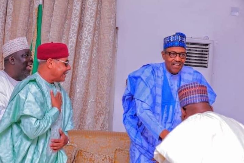 Moment Buhari, Shettima, others stormed Maiduguri for marriage of Gov ... Moment Buhari, Shettima, others stormed Maiduguri for marriage of Gov ...