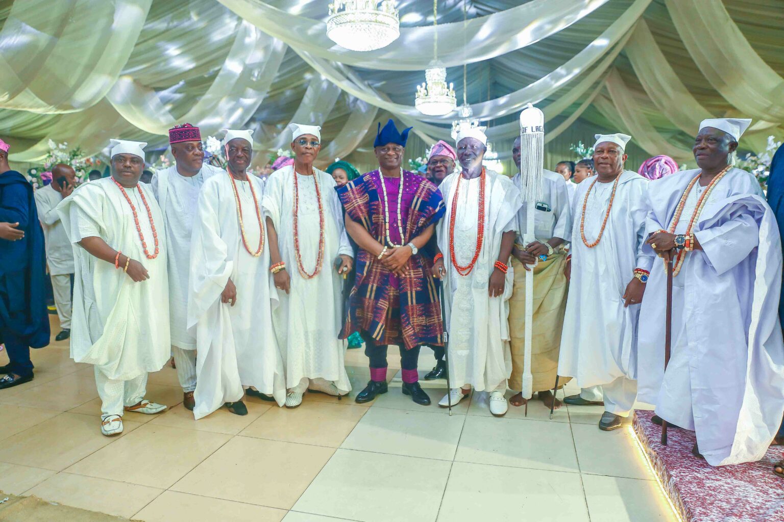 Photos as CP Disu’s daughter weds heartthrob in Lagos – P.M. News