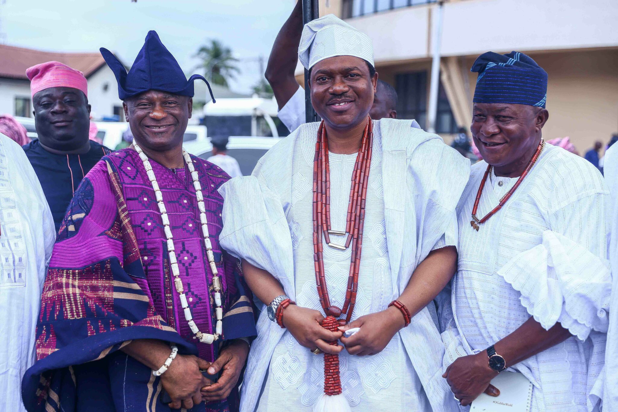 Photos as CP Disu's daughter weds heartthrob in Lagos - P.M. News