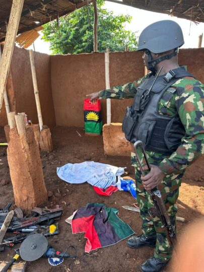 Nigerian soldiers engage IPOB fighters in fierce battle in Delta ...