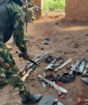 Nigerian soldiers engage IPOB fighters in fierce battle in Delta ...