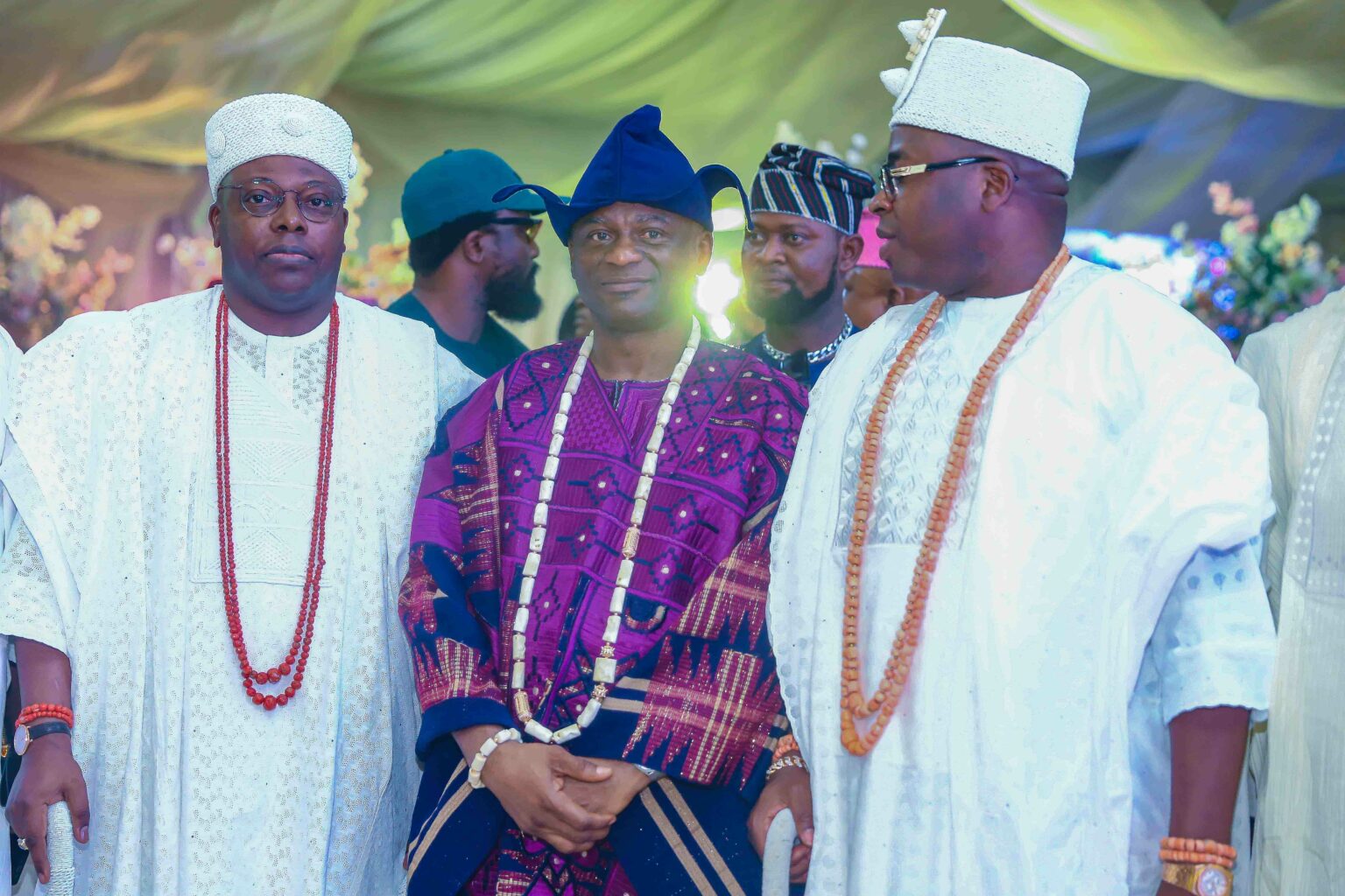 Photos as CP Disu's daughter weds heartthrob in Lagos - P.M. News