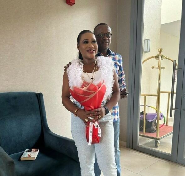 Sumbo Adeoye Celebrates 10th Wedding Anniversary in Romantic Getaway ...
