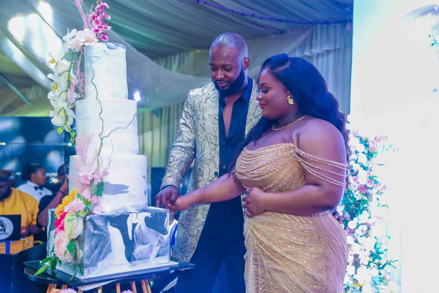 Photos as CP Disu's daughter weds heartthrob in Lagos - P.M. News