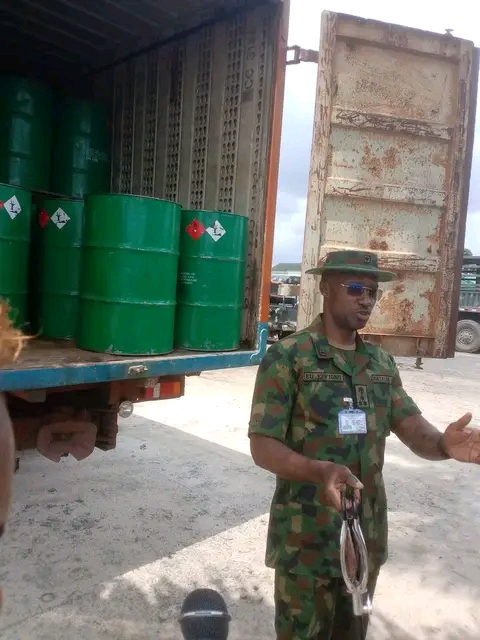 Army impounds truck with adulterated diesel worth N14m in Rivers - P.M ...