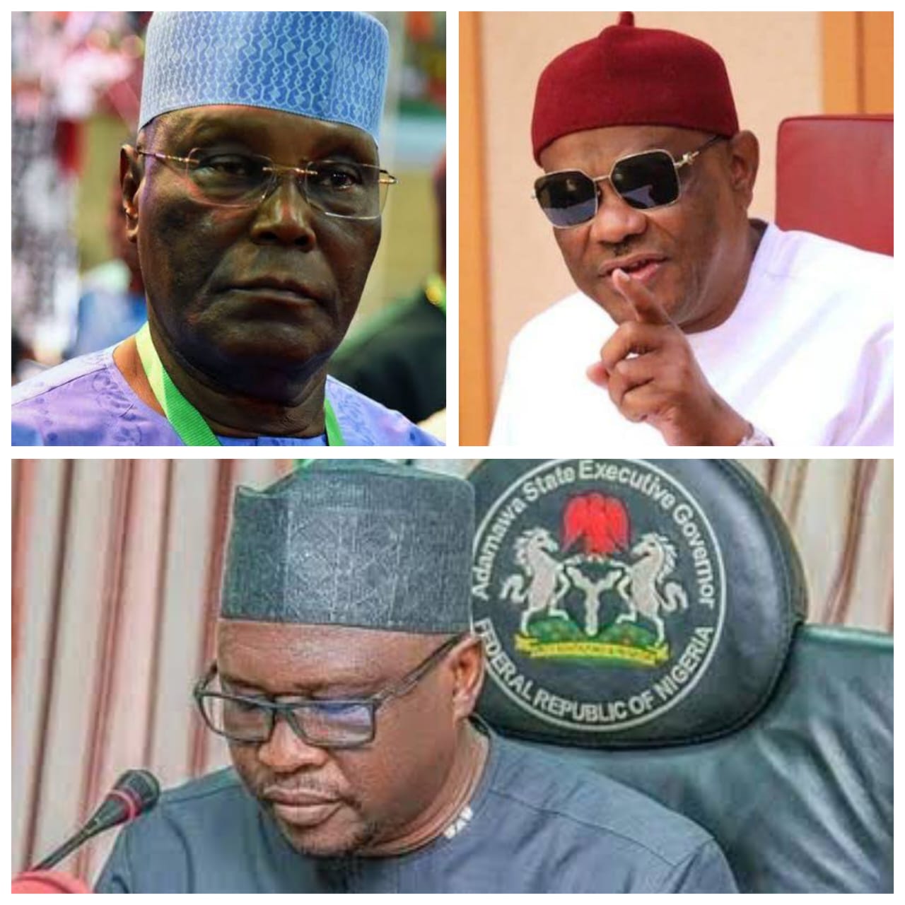 Atiku's loyalists kick as Gov. Fintiri publicly congratulates ...