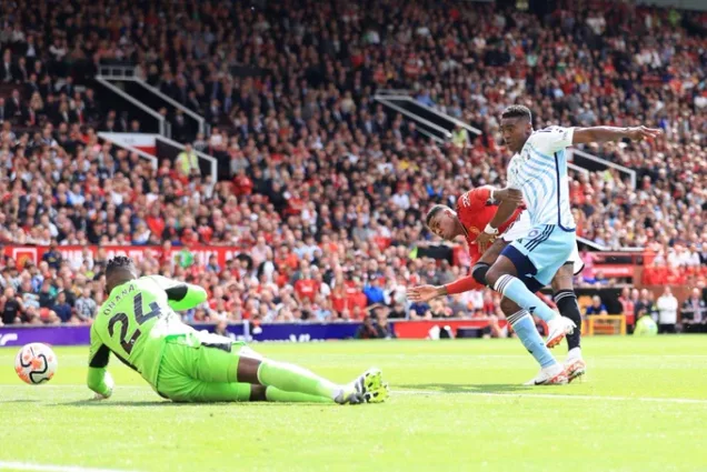Taiwo Awoniyi hits target in Nottingham Forest's loss to Man. United ...