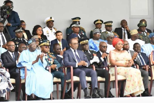 Moment Tinubu attended Republic of Benin's 63rd Independence anniversary (Photos) - P.M. News