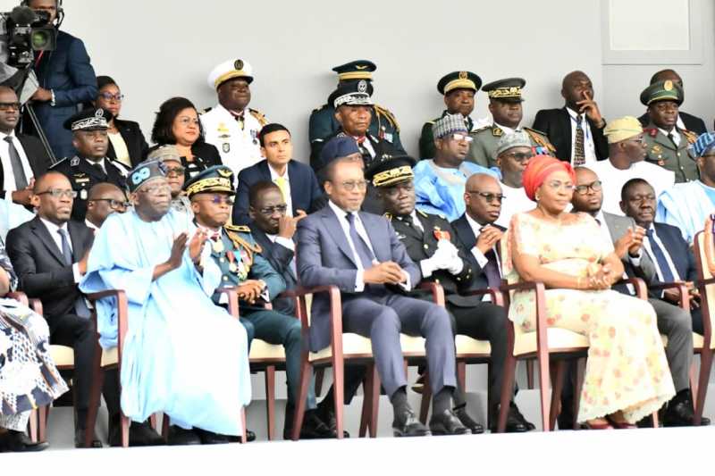 Moment Tinubu attended Republic of Benin's 63rd Independence anniversary (Photos) - P.M. News