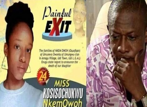 Actor Nkem Owoh loses his 24-year old daughter - P.M. News