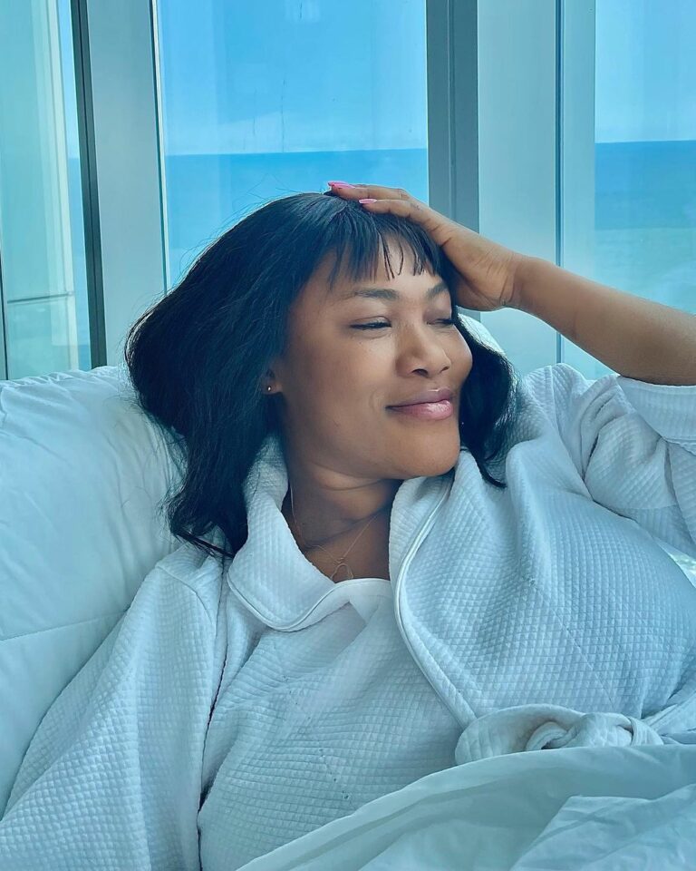 Reactions as actress Mercy Macjoe shares summer photos - P.M. News