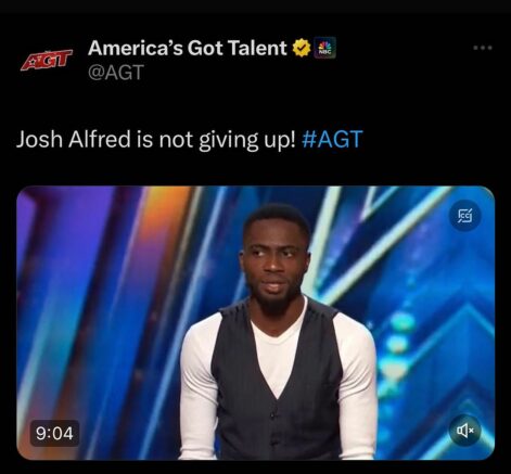 Comedian Josh2funny shines on America's Got Talent - P.M. News