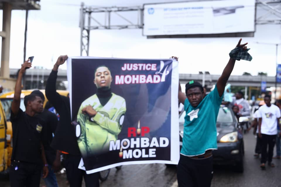 Mohbad: Youths defy govt's order, protest erupts in Lagos (Photos) - P ...