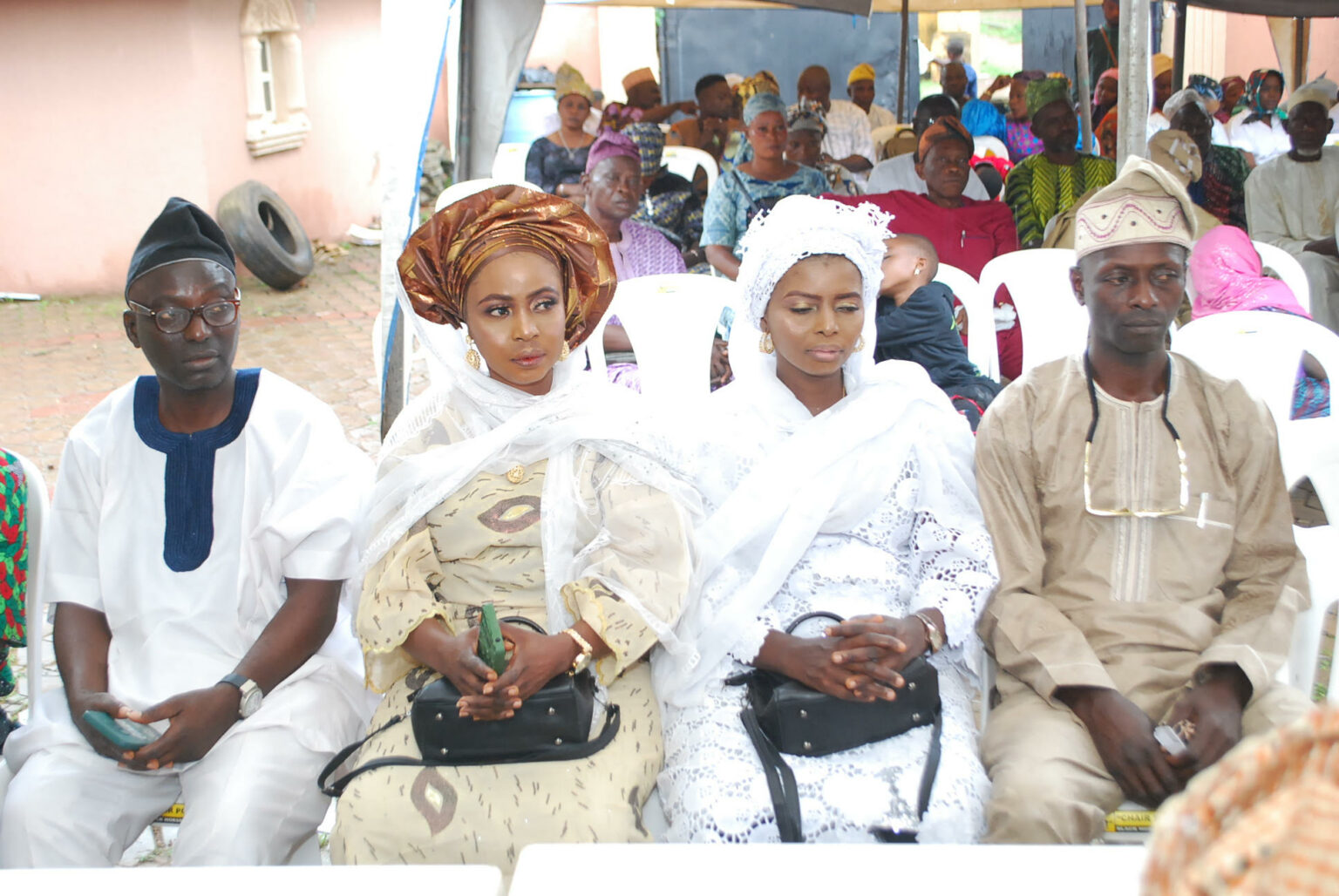 Photos from the Fidau prayer for Awa Bamiji's mother - P.M. News