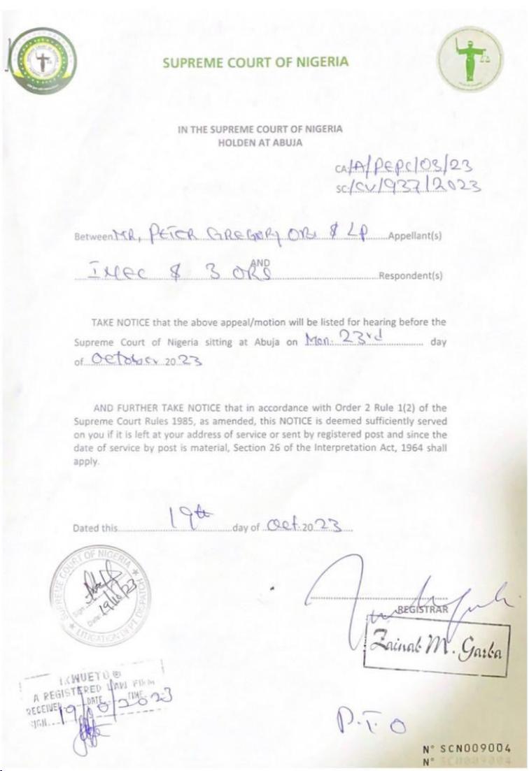 Atiku, Obi desperate as US surrogate Greenspan seeks urgent release of ...