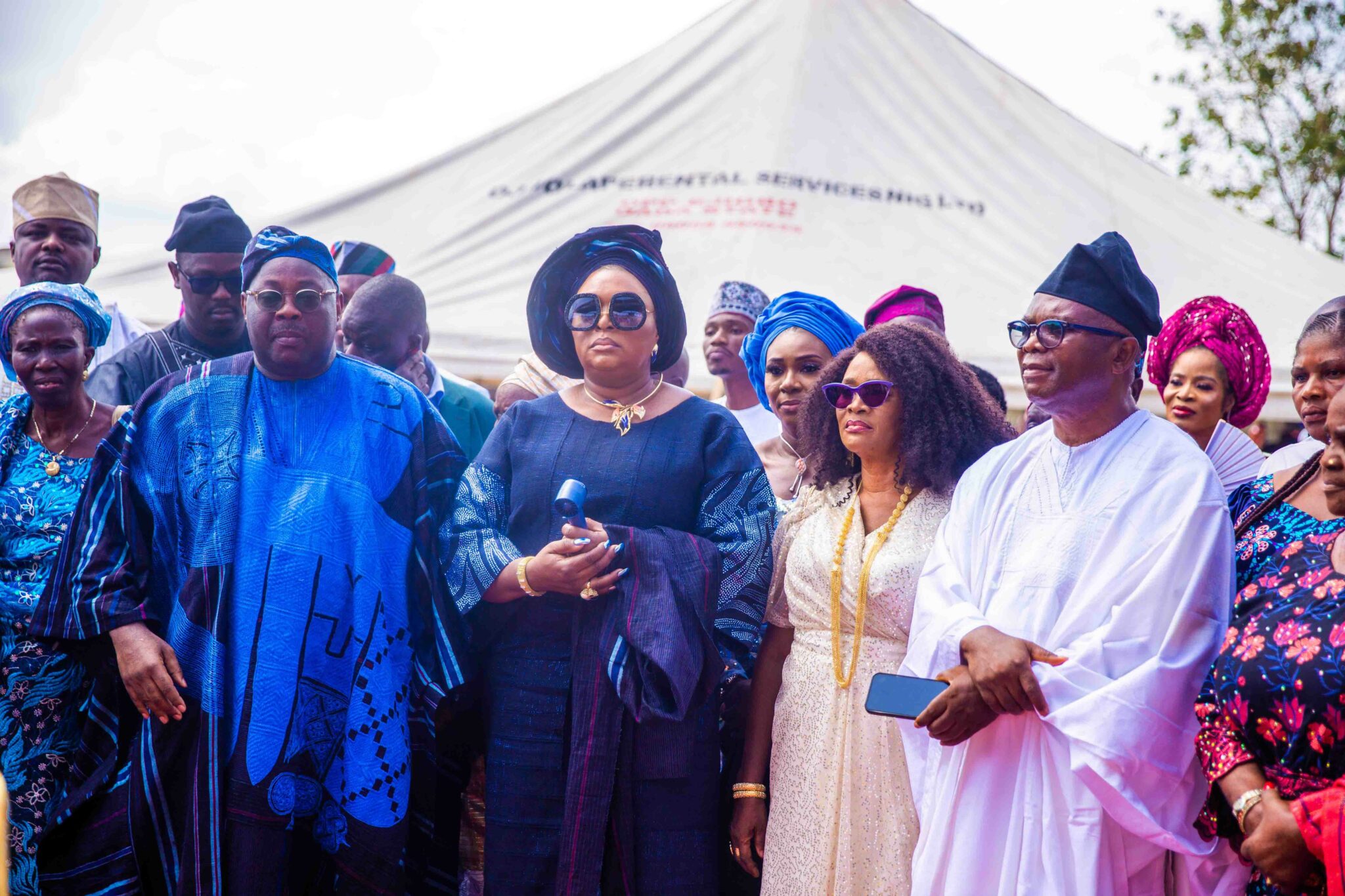 Photos: Moment Olufi honoured Dele Momodu, Babalakin, others at 25th ...
