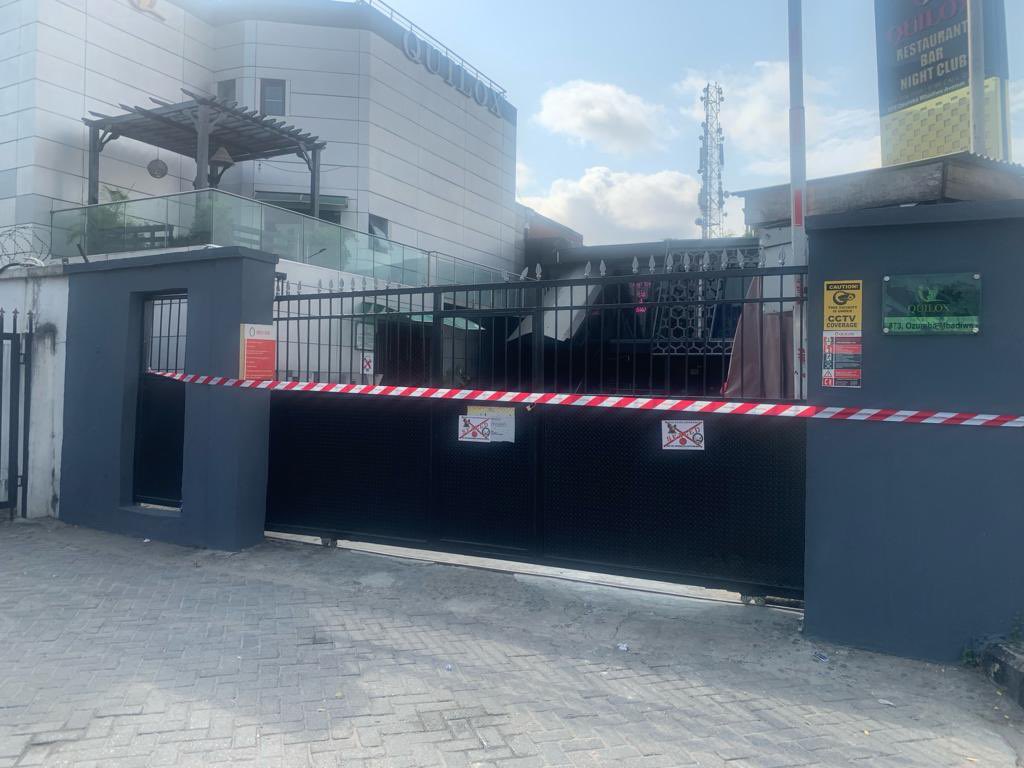 Lagos shuts Quilox Club over noise pollution - P.M. News