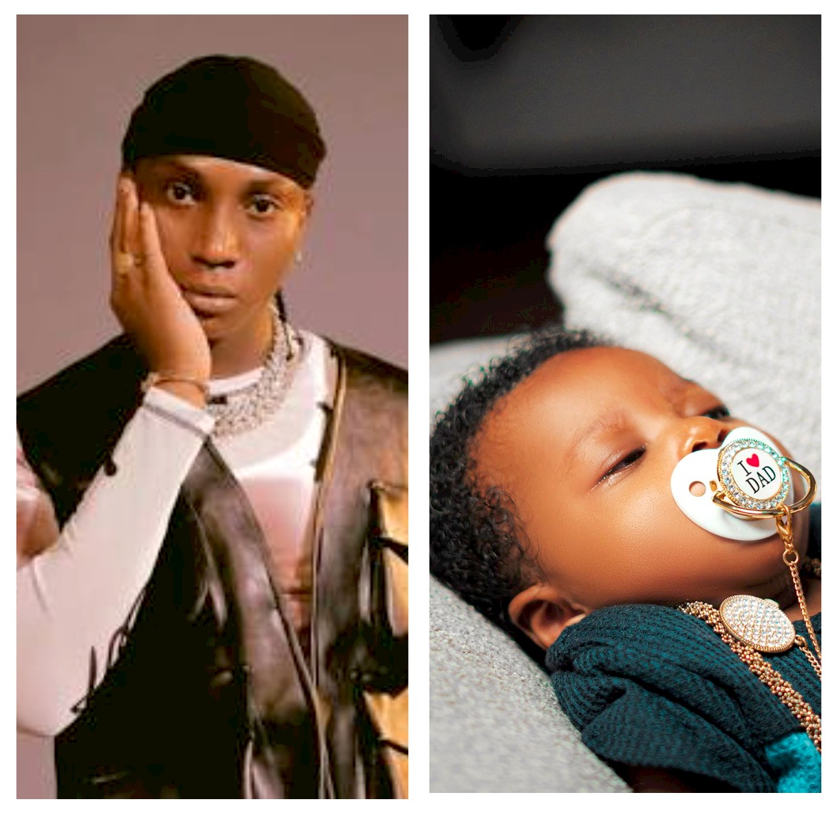 Bella Shmurda shares sweet father-son moments (Photos) - P.M. News