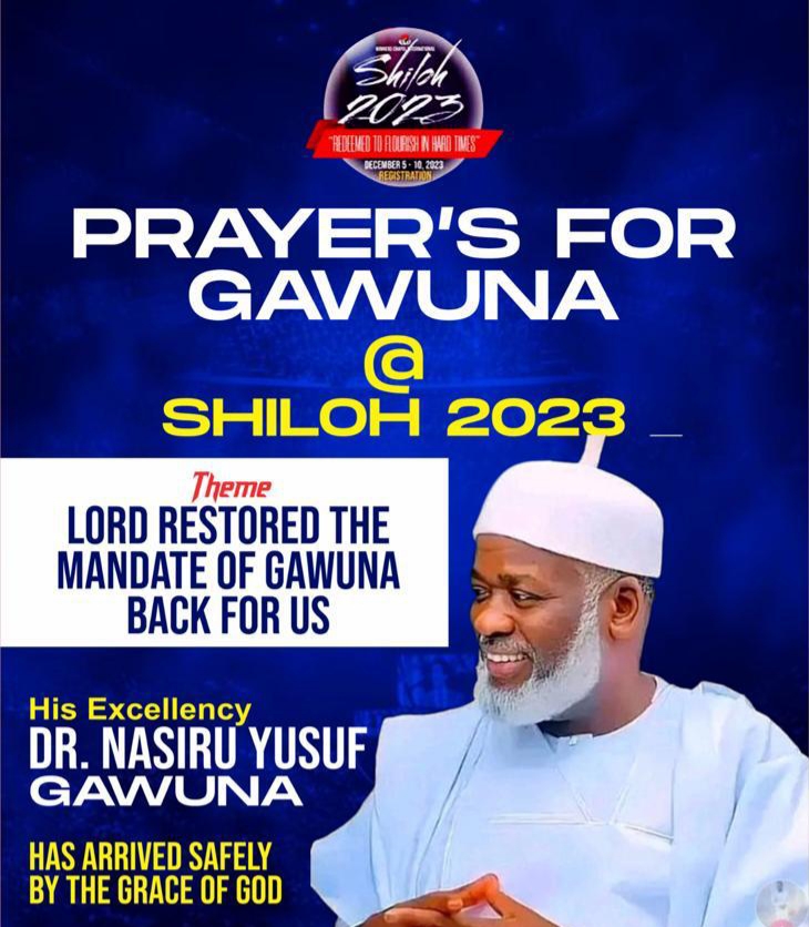 Kano governorship tussle: Group takes prayer for APC's Gawuna to Shiloh ...