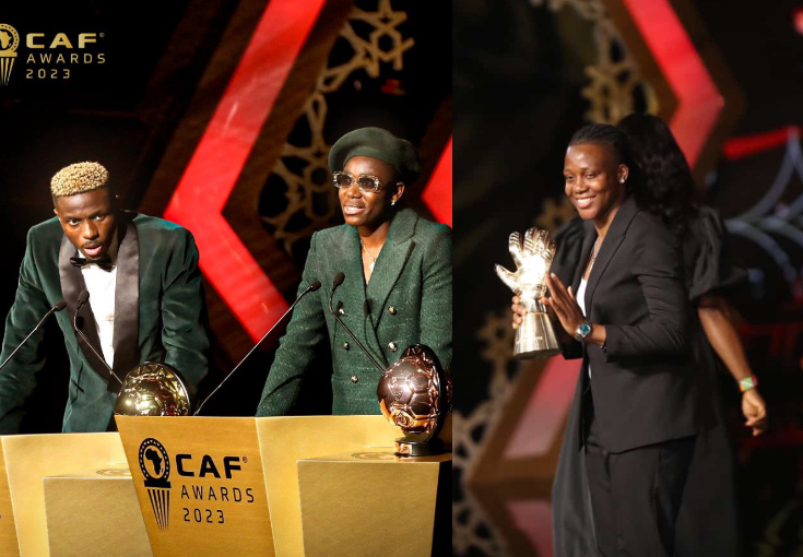 CAF Awards: Nigerians celebrate Osimhen, Oshoala, Nnadozie - P.M. News