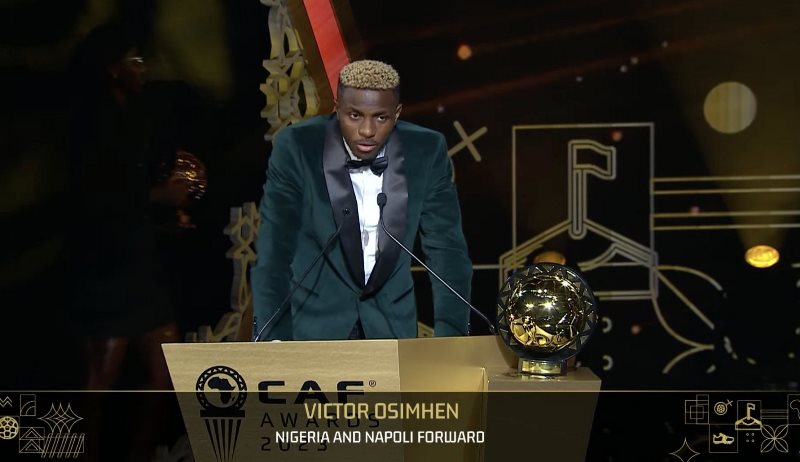 Victor Osimhen, Asisat Oshoala win Africa Players of the Year Award - P ...