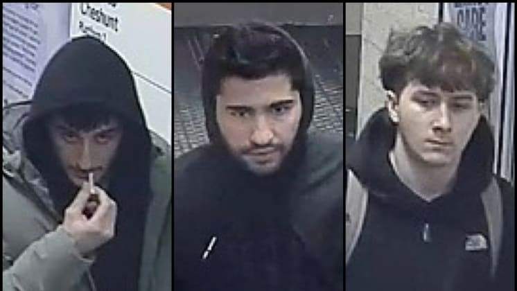 Police release photos of three suspects who vandalised UK MP's office ...