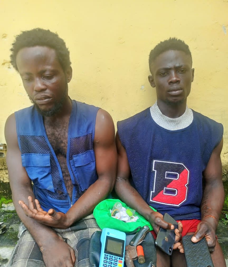 Notorious robbers caught with pistols in Rivers - P.M. News