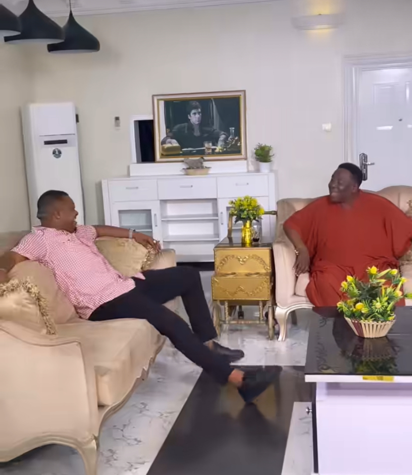 Jubilation as ailing actor Mr Ibu returns home from hospital (Video ...
