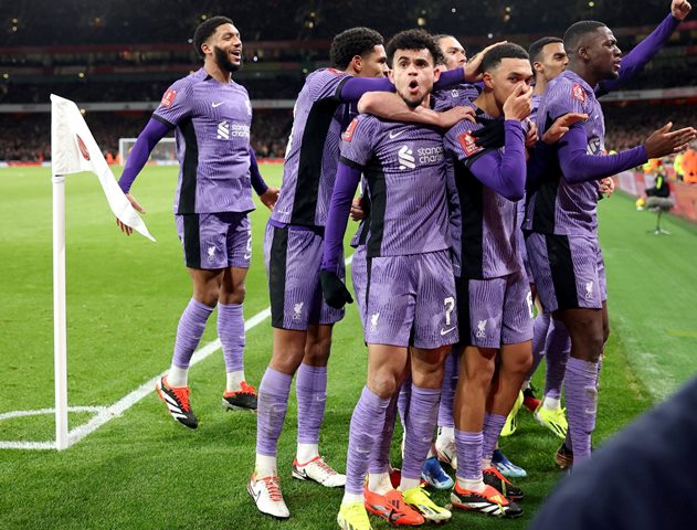 Liverpool dump Arsenal out of FA Cup - P.M. News